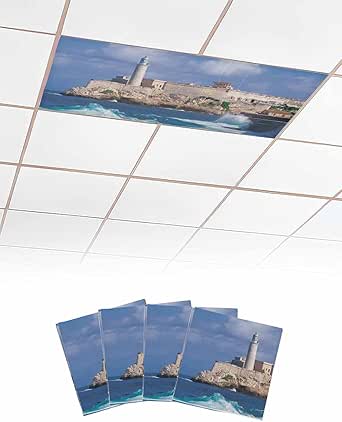 Fluorescent Light Covers Nautical Coastal Magnetic Light Filters ...