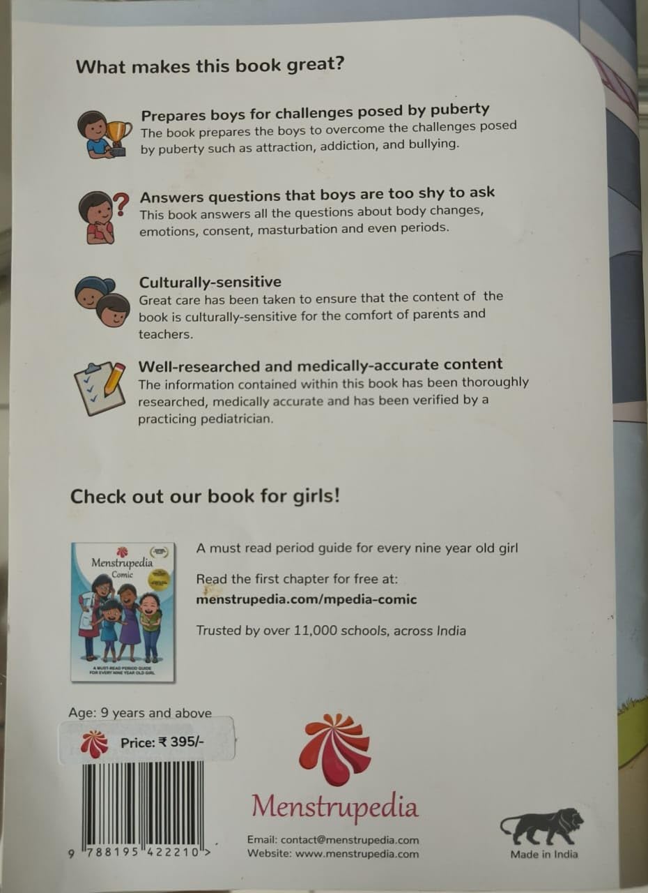 (Hindi) Gulu - The Essential Guide To Puberty For Boys : Aditi Gupta ...