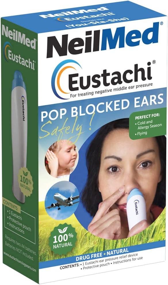 Amazon.com: NeilMed Eustachi-Eustachian Tube Exercise-Pop Blocked Ears ...