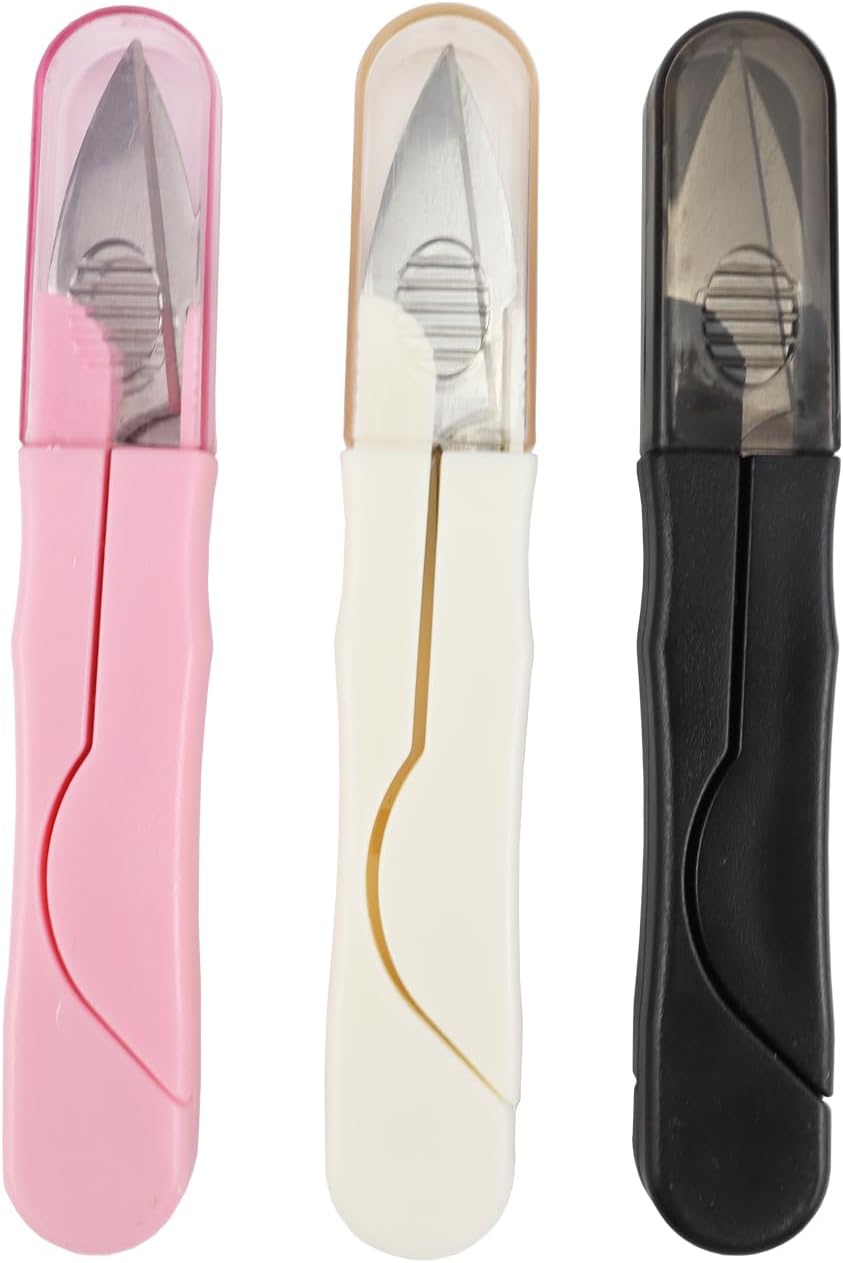 Amazon.com: Aacehlh 3 Pcs Portable U Shape Sewing Scissors - Embroidery ...