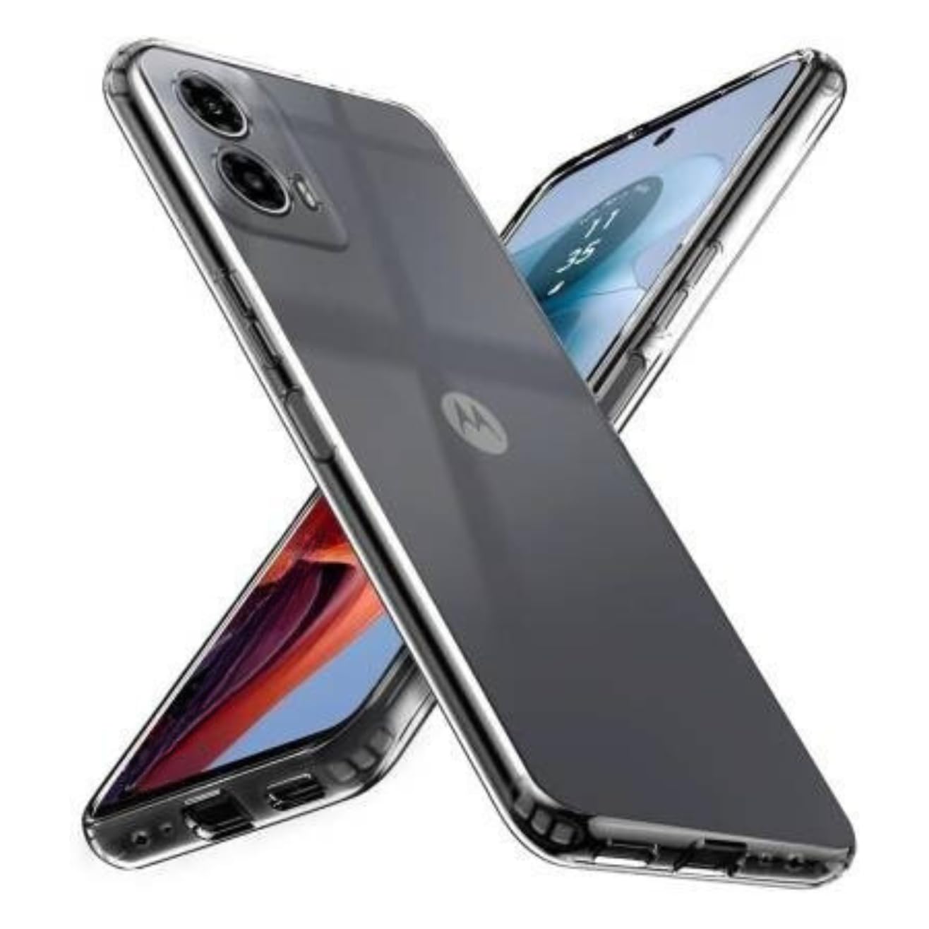 Spazy Case® Moto Edge 50 Fusion Back Cover | Protective Soft ...