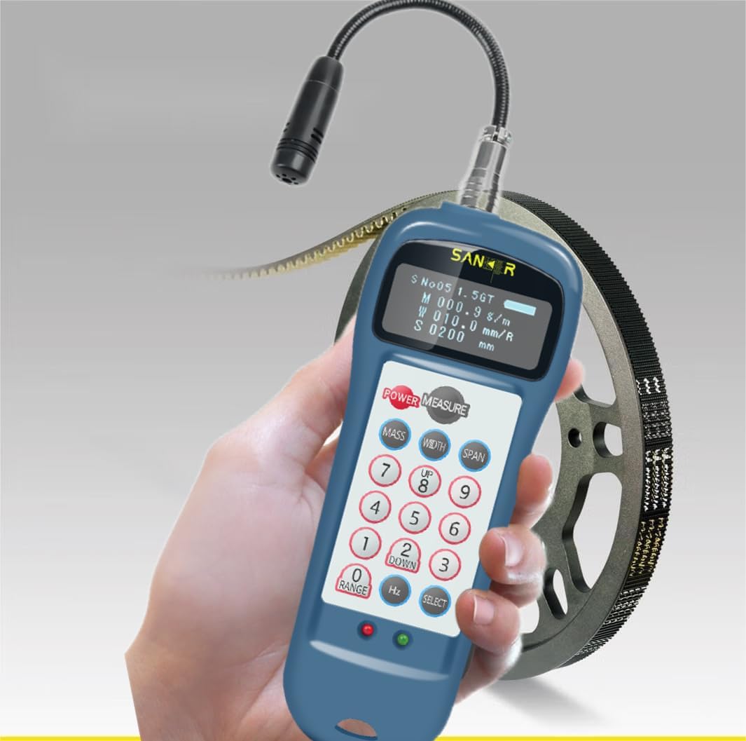sanker Sonic Belt Tension Meter SK-608 Suited for Multi-Ribbed V- and ...