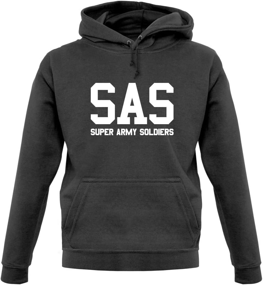 Dressdown SAS Super Army Soldiers - Unisex Hoodie / Hooded Top-Graphite ...