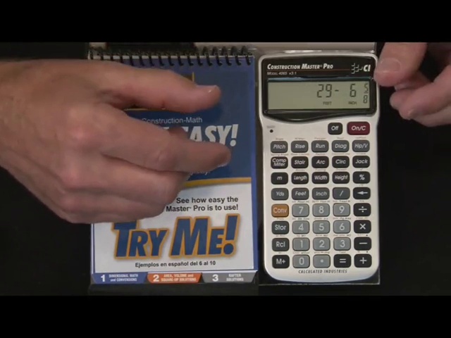 Watch Calculated Industries 4065 Construction Master Pro Advanced ...