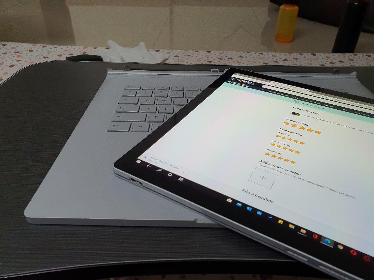 Microsoft Surface Book 2 Intel Core i7 8th Gen 15 inches Touchscreen ...
