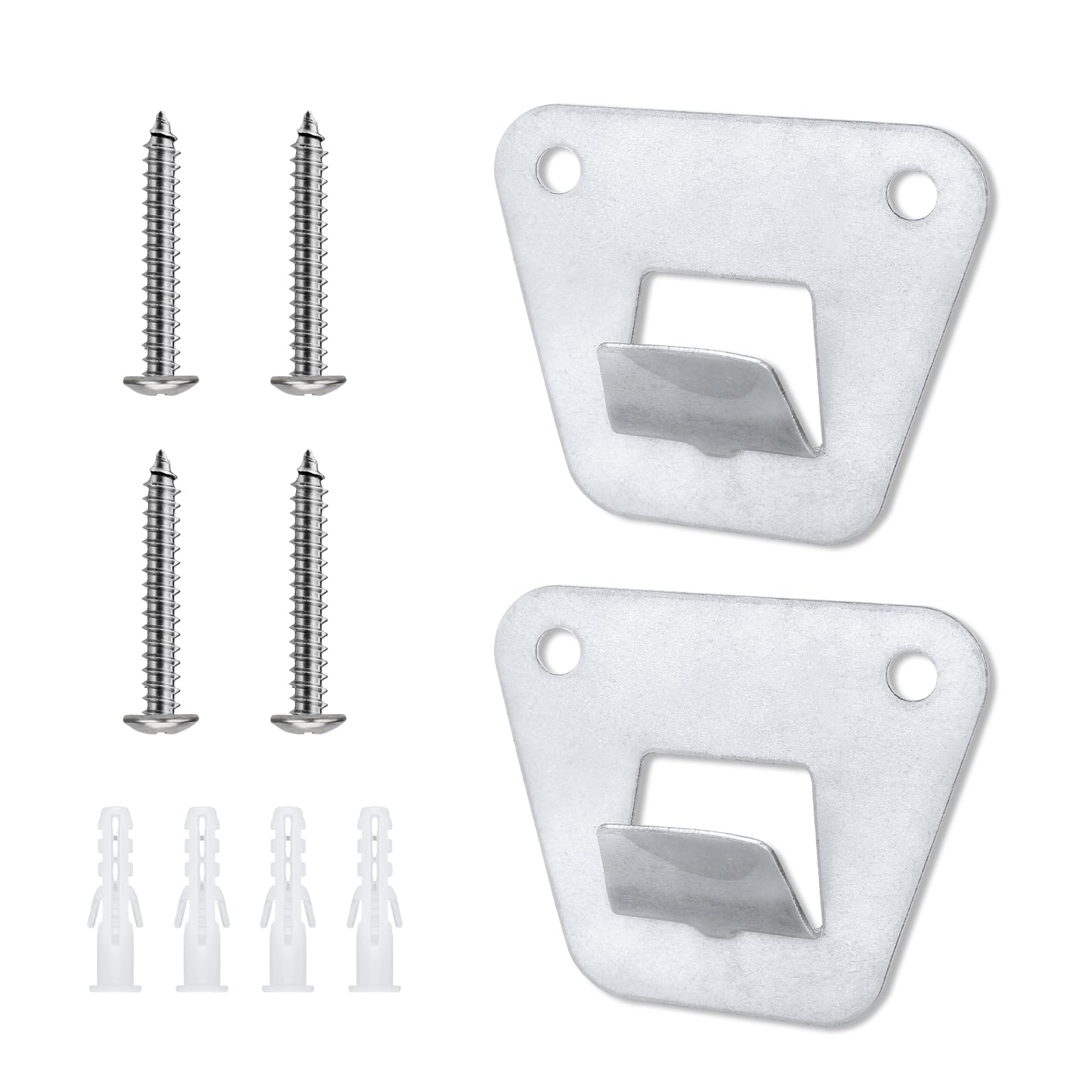 Amazon.com: 2pcs Wall Fan Mounting Bracket, Stainless Steel Fan Wall ...