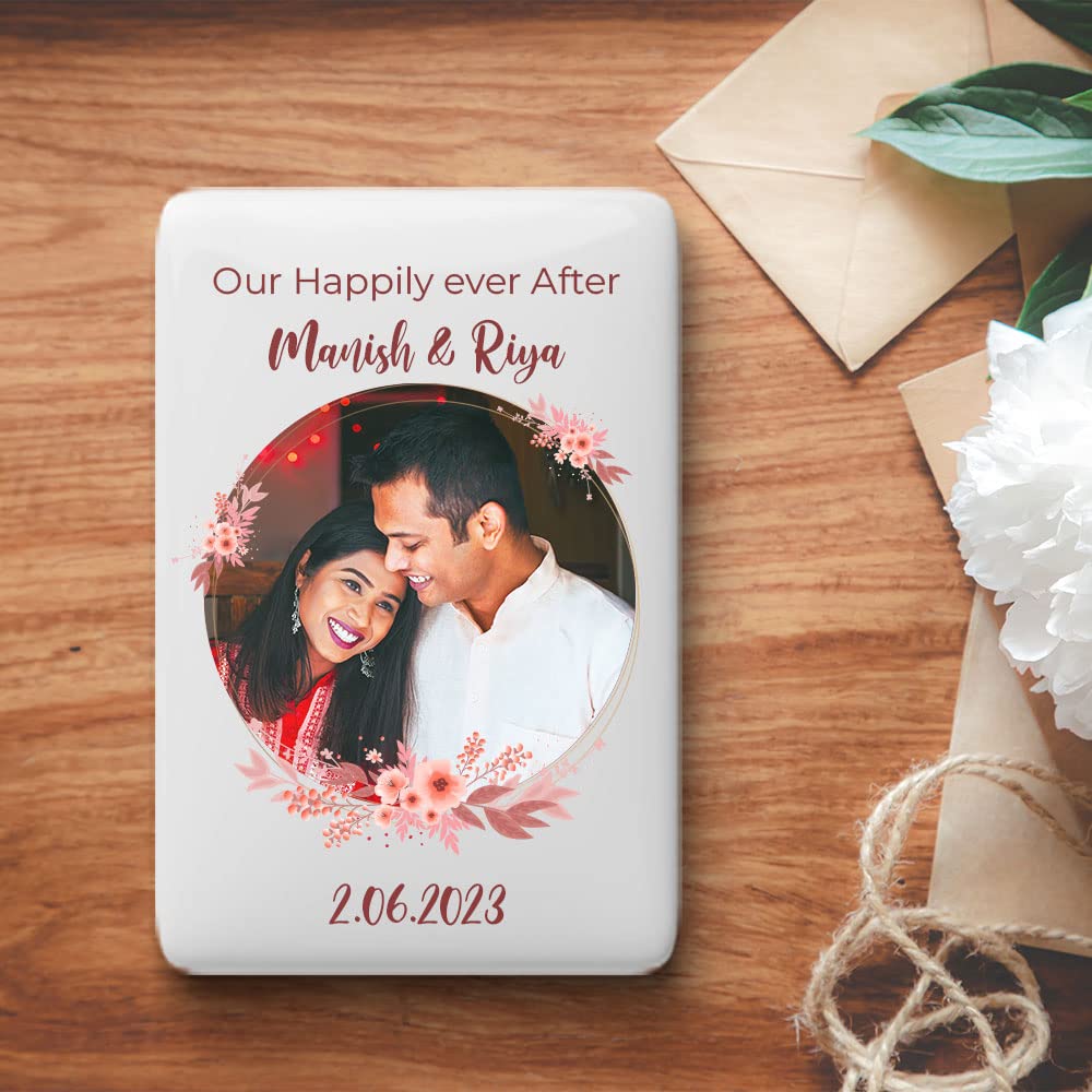 Buy Photojaanic Personalized Save The Date Photo Fridge Magnets ...