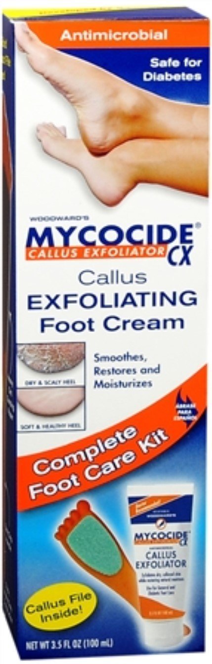 Amazon.com: Mycocide CX Callus Exfoliator 3.50 oz (Pack of 12)