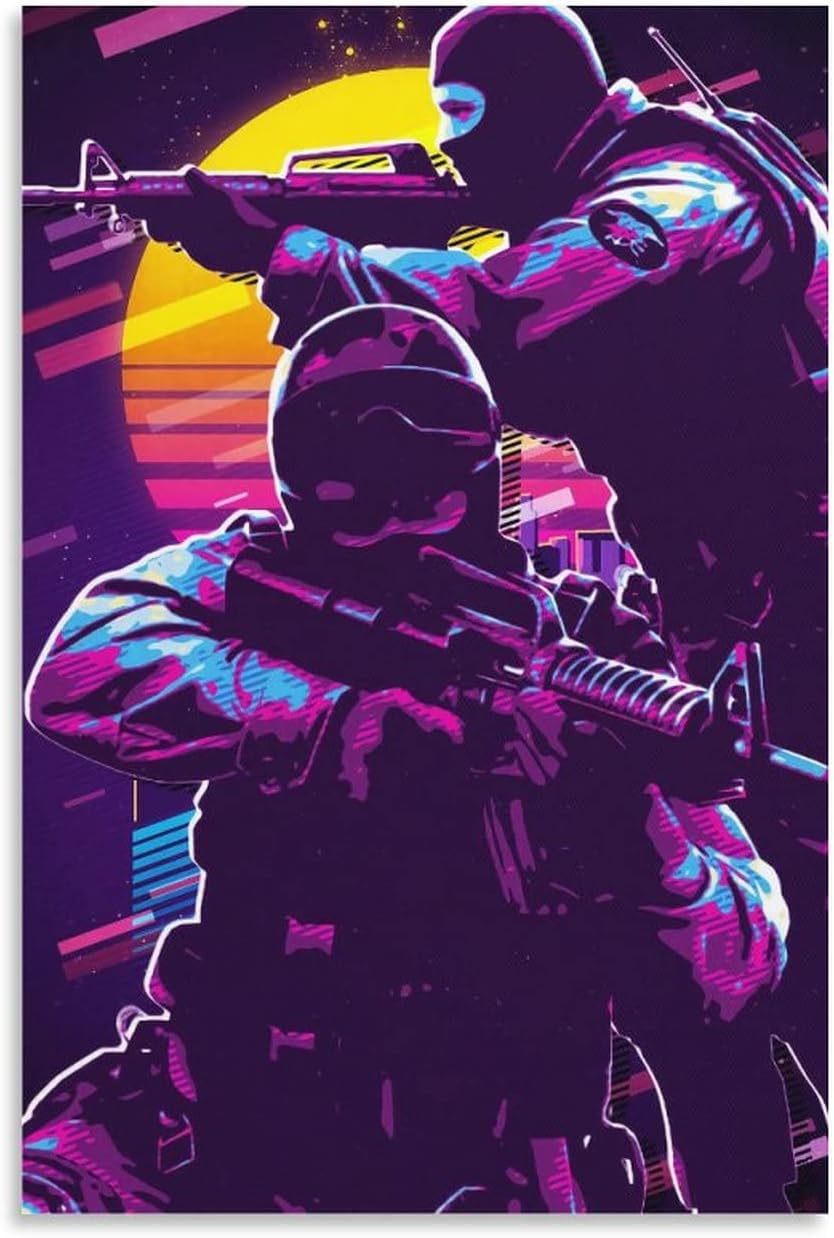 SIPMAN Game Poster Csgo Canvas Print Home Decorations Posters for Room ...