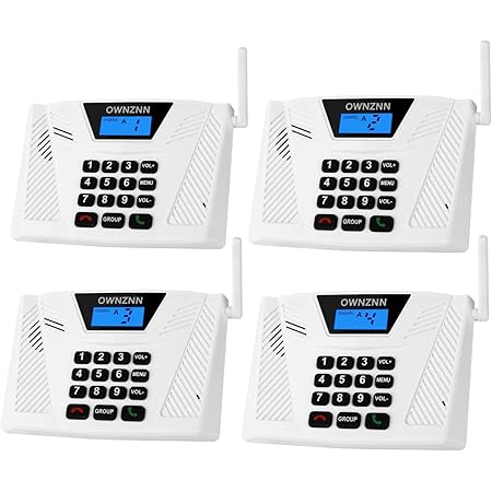 Amazon.com : Wuloo Intercoms Wireless for Home 1 Mile (5280 Feet) Range ...