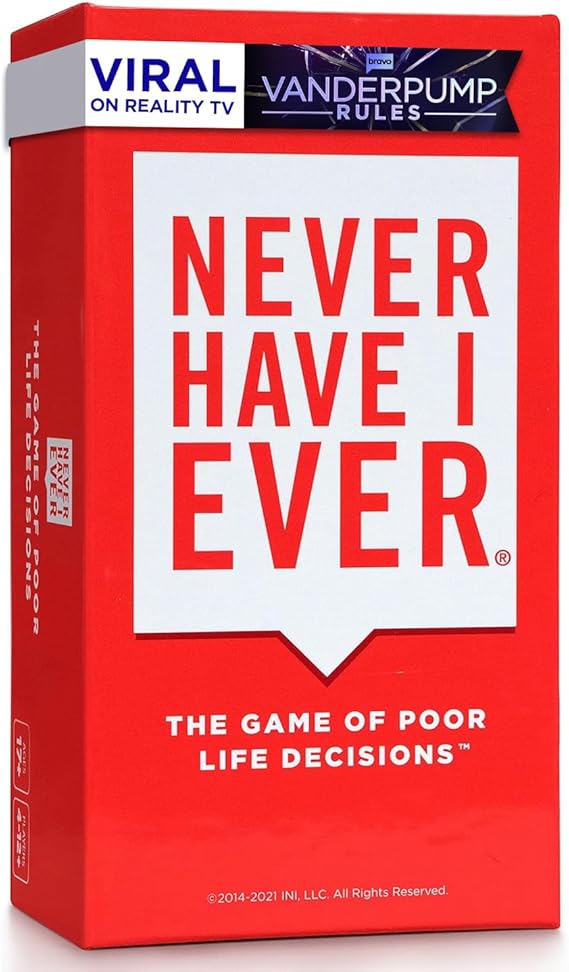 Amazon.com: Never Have I Ever Classic Edition Card Games - Fun and ...