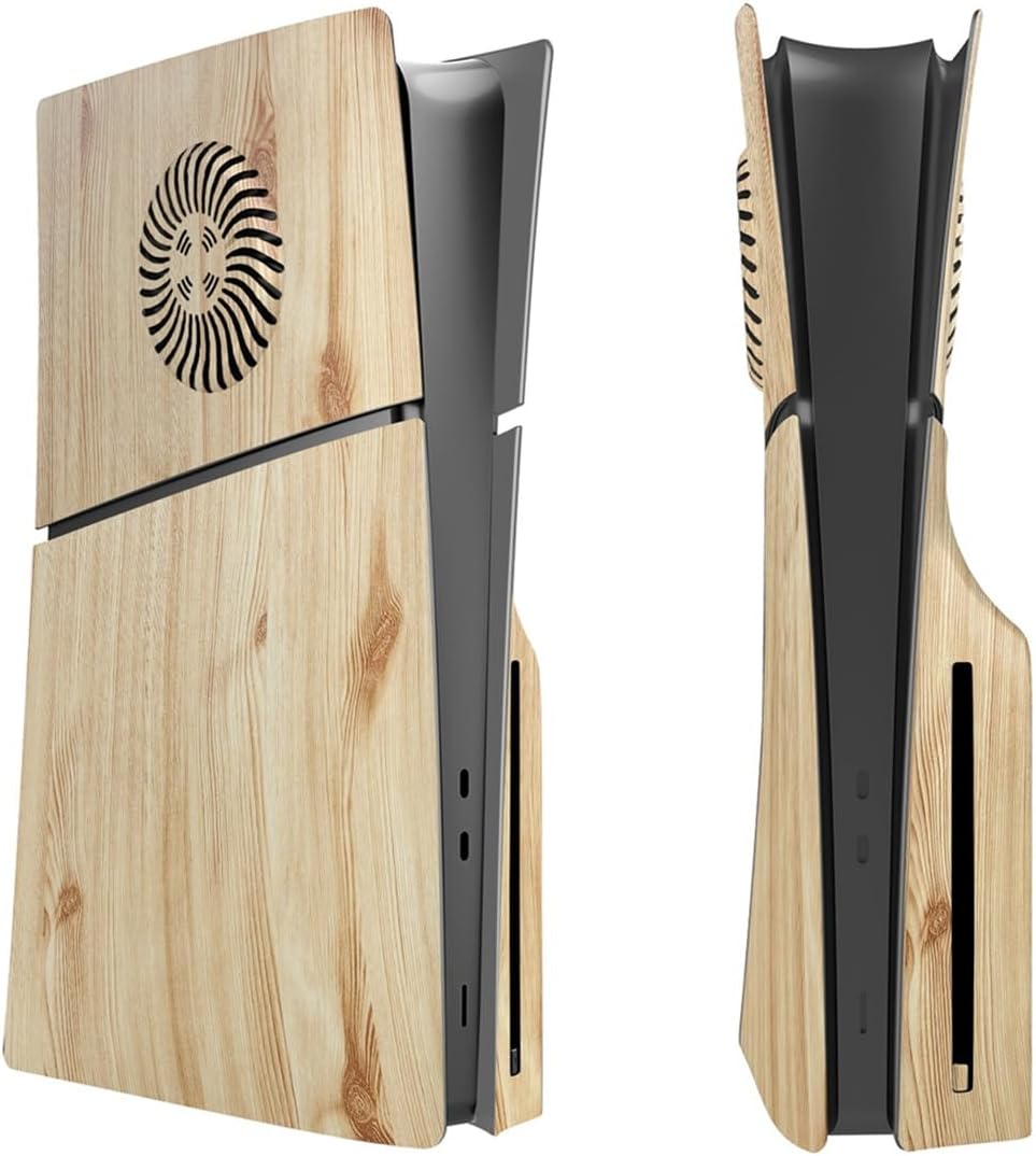 Amazon.com: Faceplate for PS5 Slim Console Faceplate Cover Replacement ...