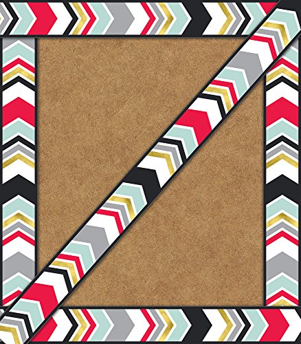 Snapklik.com : Carson Dellosa 36Ft Of Mid Century Modern Chevron ...