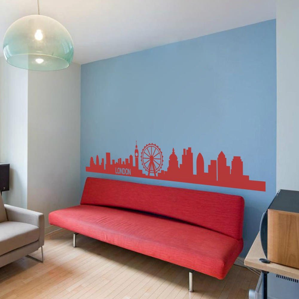 London Skyline Wall Decal