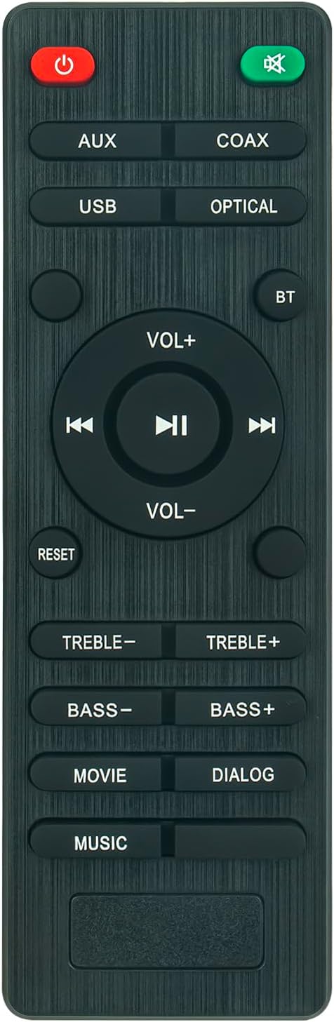 Amazon.com: Replaced Remote Control fit for Wohome TV Soundbar Speakers ...
