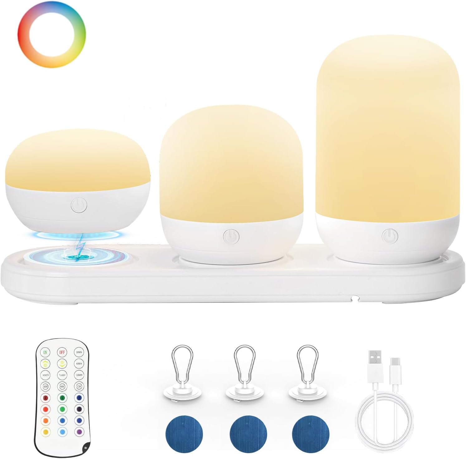 Anico EASZZZ Baby Night Light, Nursery Night Lamp for Breastfeeding ...