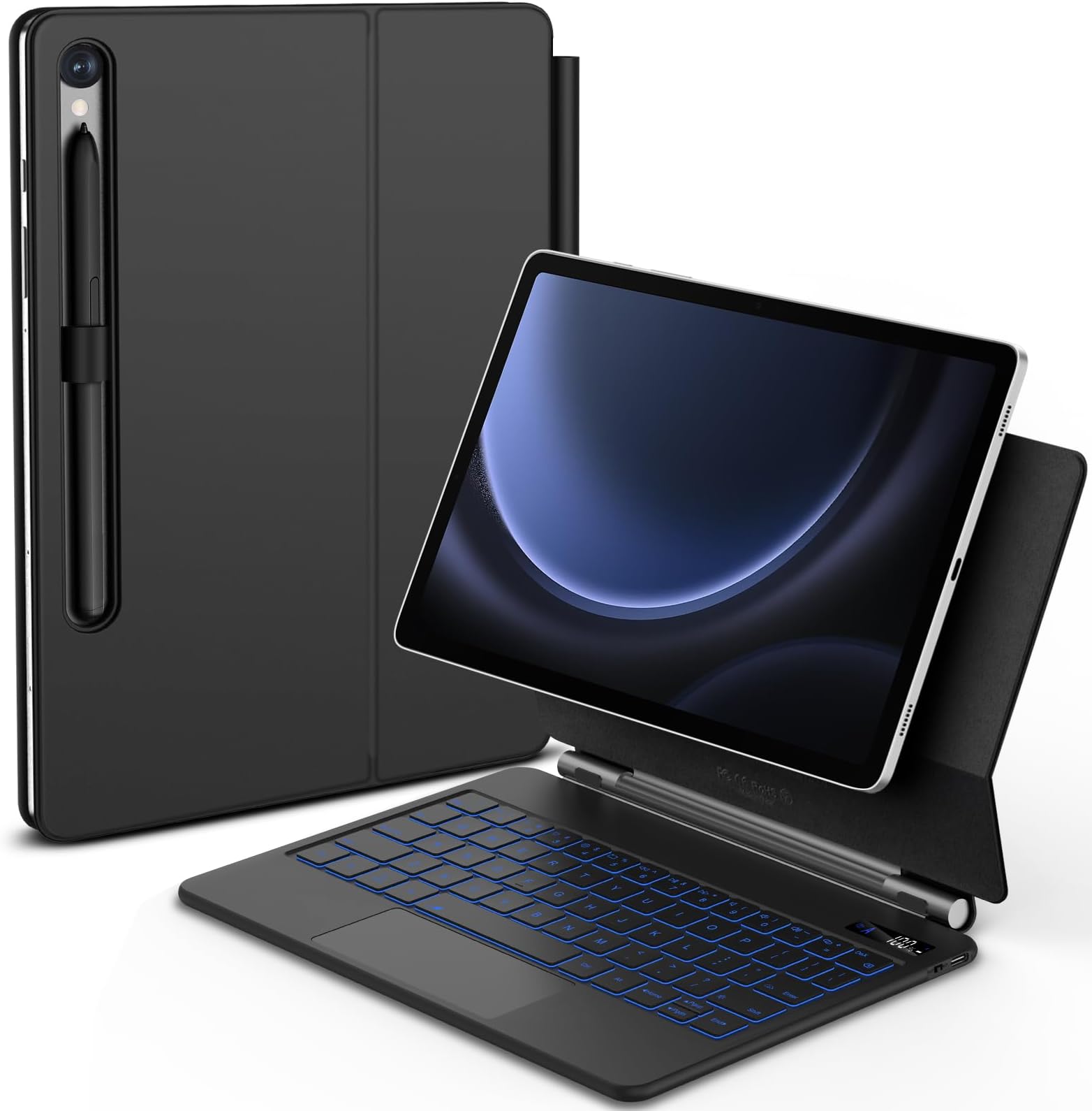 Samsung Galaxy Official AI Book Cover Keyboard Slim for Galaxy Tab S10 ...