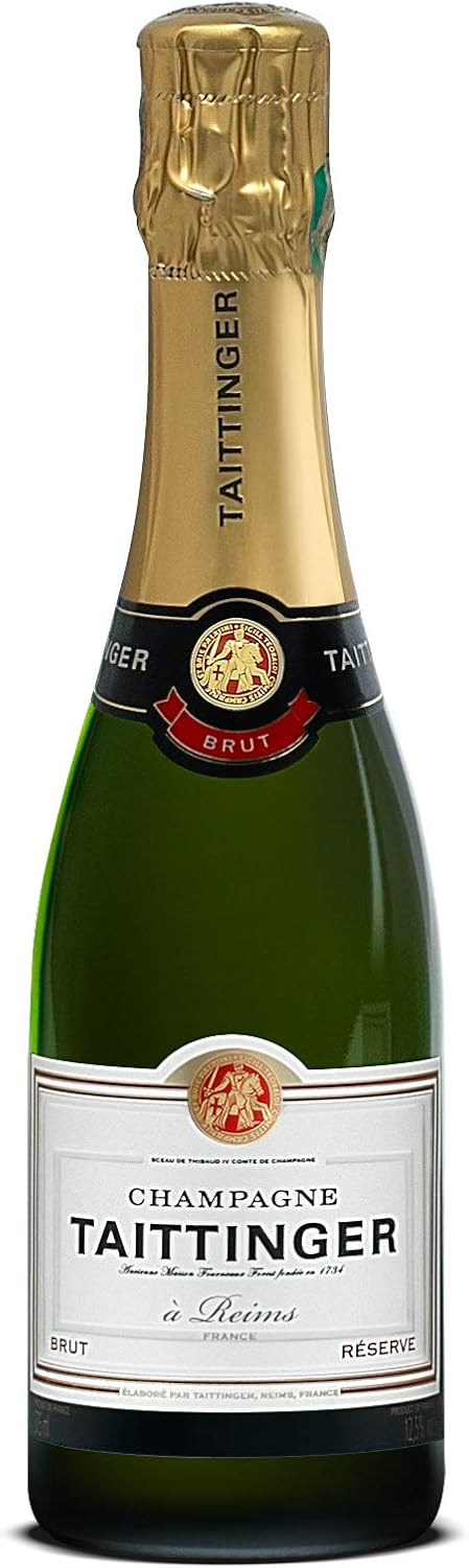 Taittinger Brut Reserve halbe Flasche, 1er Pack (1 x 375 ml) : Amazon ...