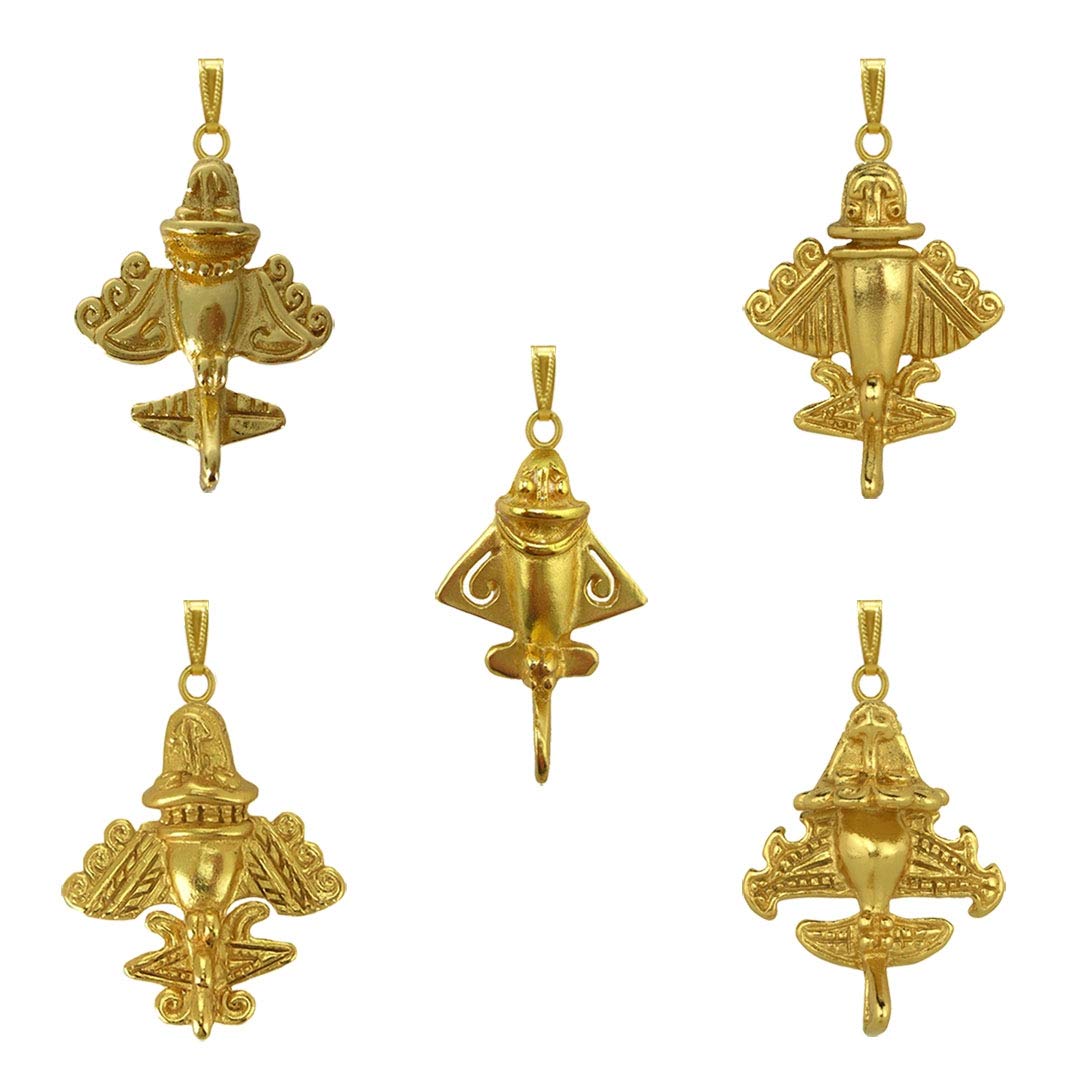 Buy Across The Puddle, Ancient Aliens Jewelry Collection, 24k Gold ...