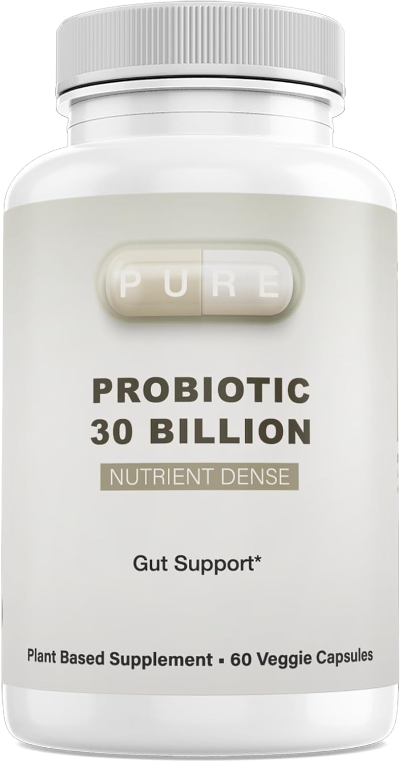 Amazon.com: Pure Probiotic | 30 Billion CFUs of Bacillus Coagulans ...