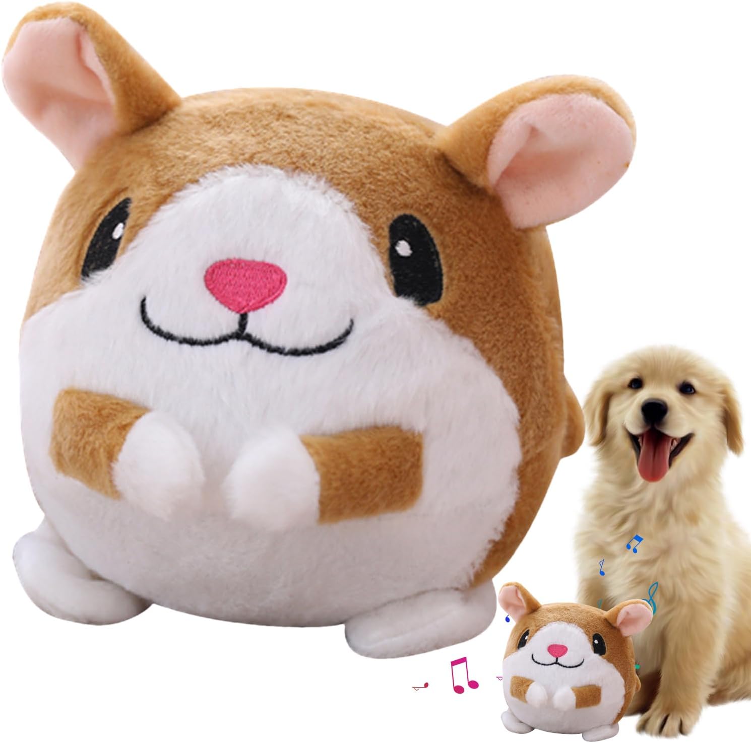Pet Supplies : CAICAICAI Active Moving Pet Plush Toy | Interactive ...
