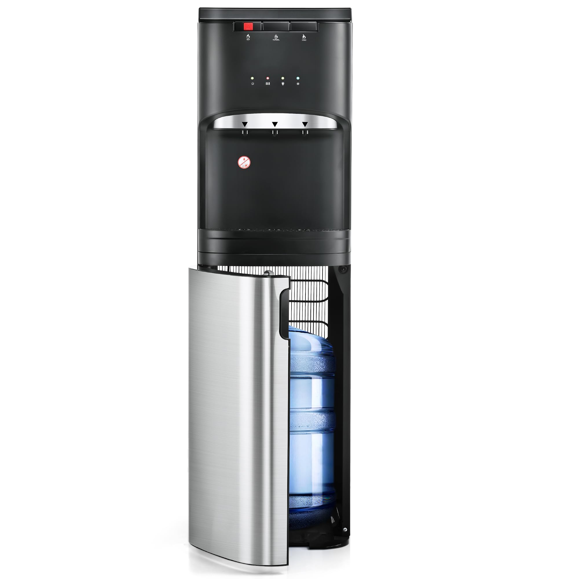 Amazon.com: Euhomy Self Cleaning Bottom Loading Water Cooler Dispenser ...