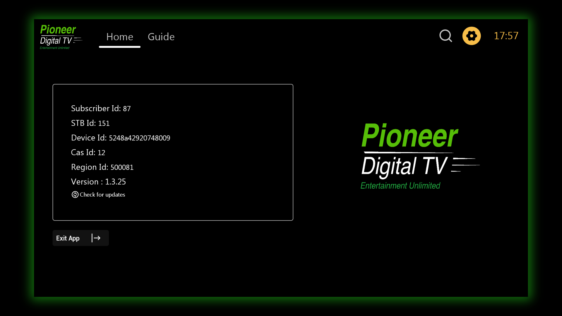 Pioneer IPTV - App on Amazon Appstore