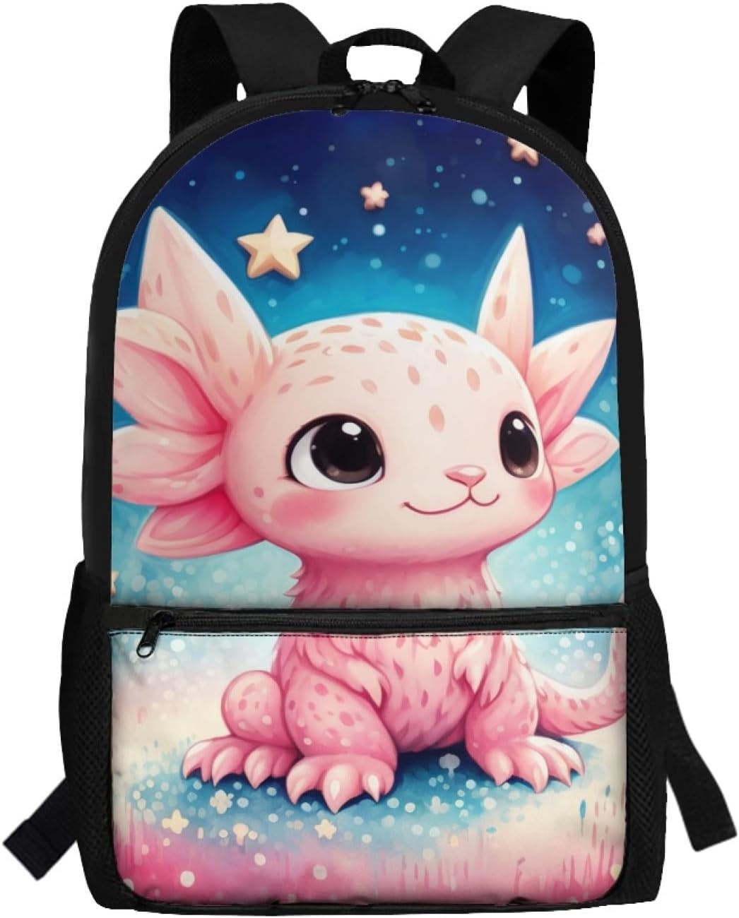 Amazon.com | Watdotory Axolotl Kids Backpack for Elementary School Bookbag for Boys 7th Grade ...
