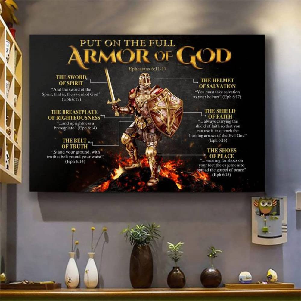 Knight Templar Warrior Of God Put On The Full Armor | Desertcart KSA