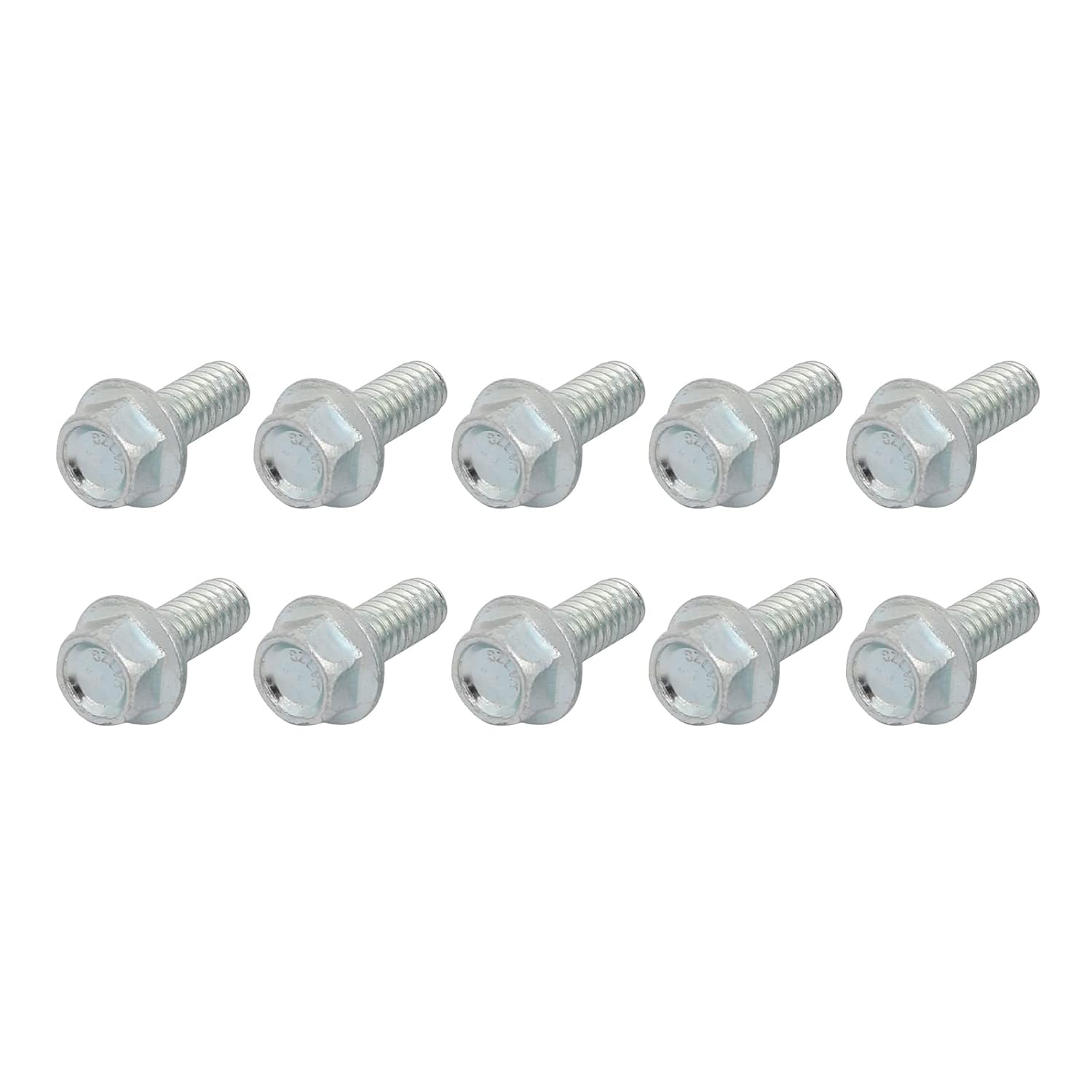 Amazon.com: METALLIXITY Flanged Hex Head Bolts (1/4-20 x 5/8") 10pcs ...