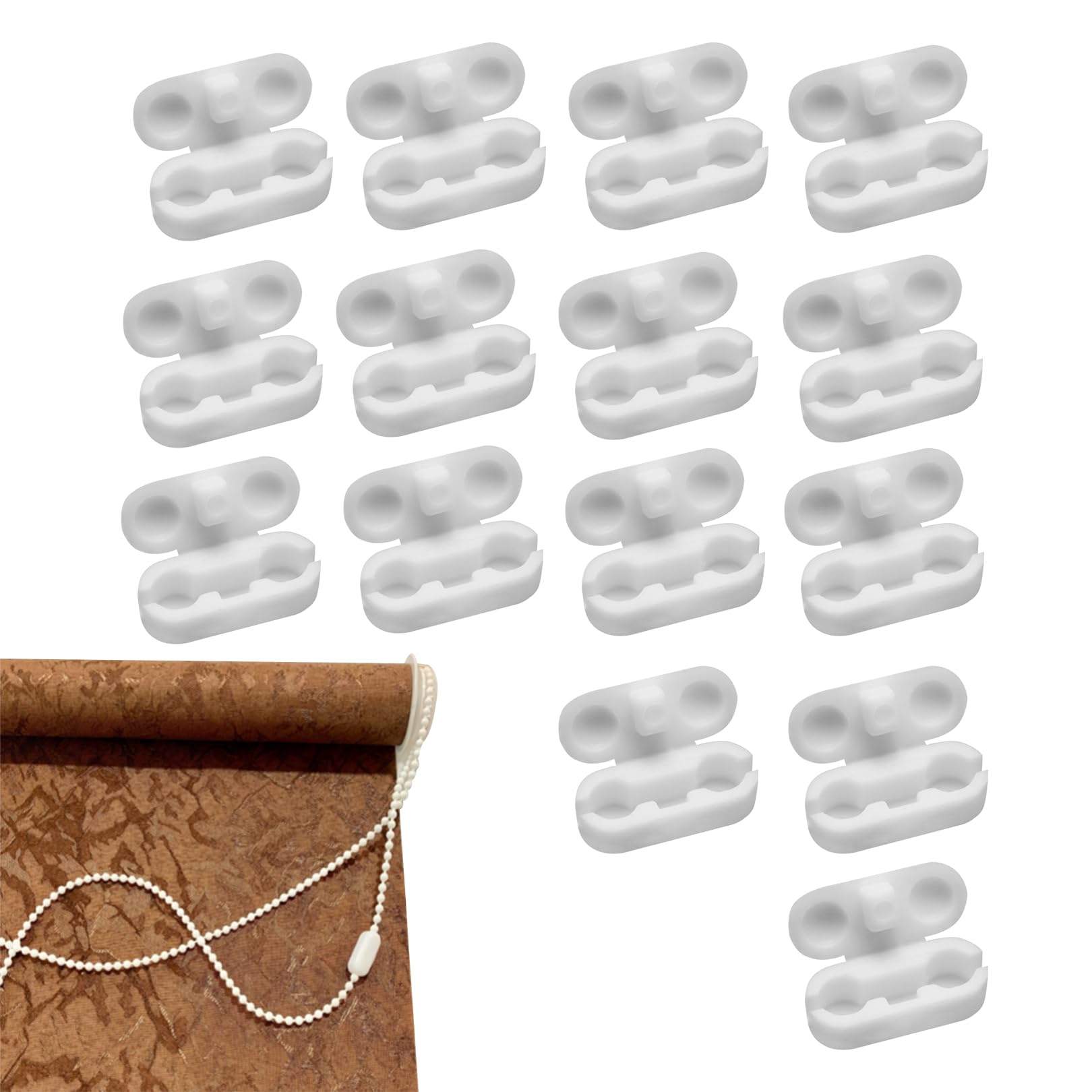 15 PCS Roller Blind Chain Connectors, Replacement Vertical Roman Roller ...