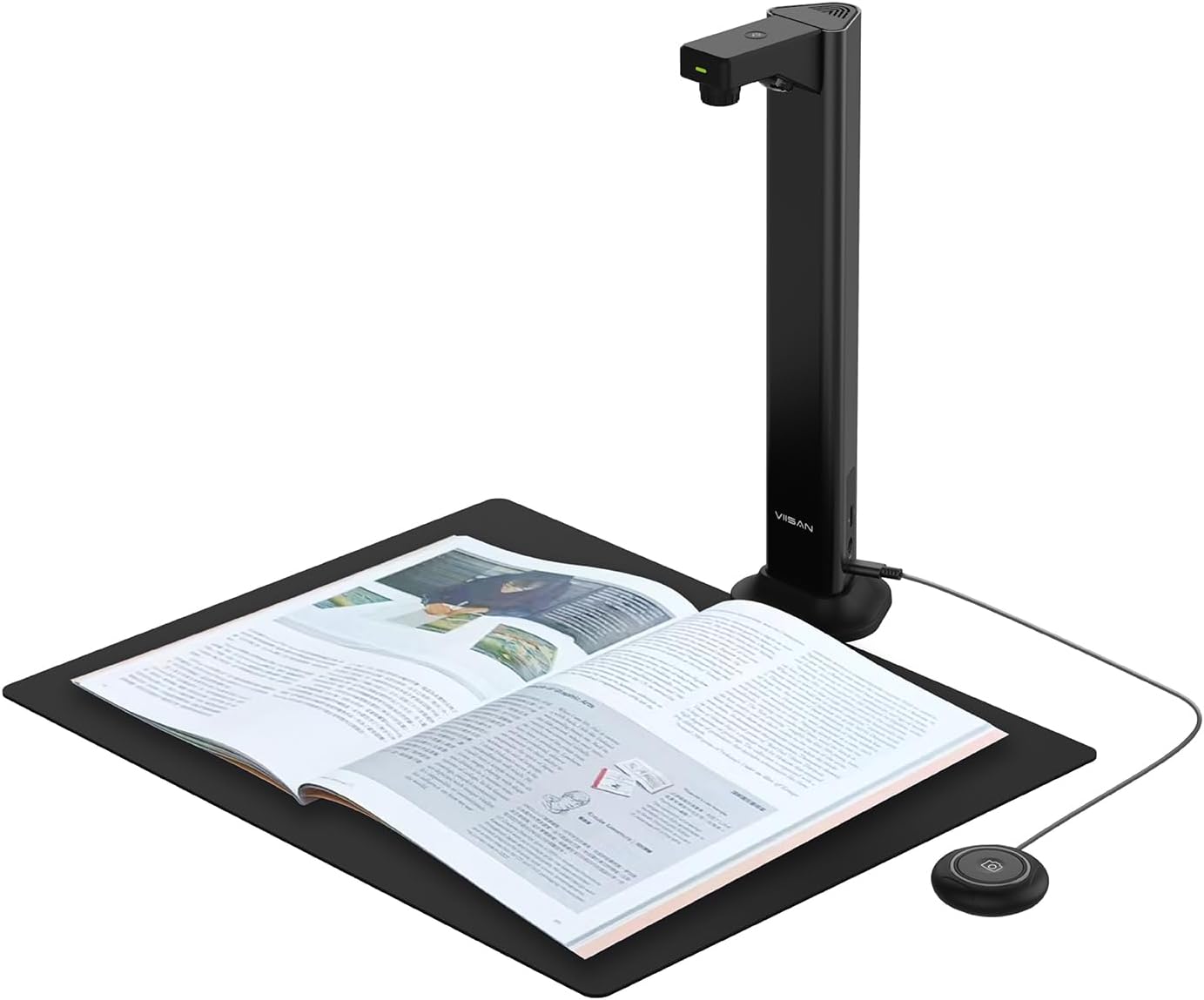 Amazon.com: VIISAN DL24 Innovative Book Scanner, 24MP Document Camera ...