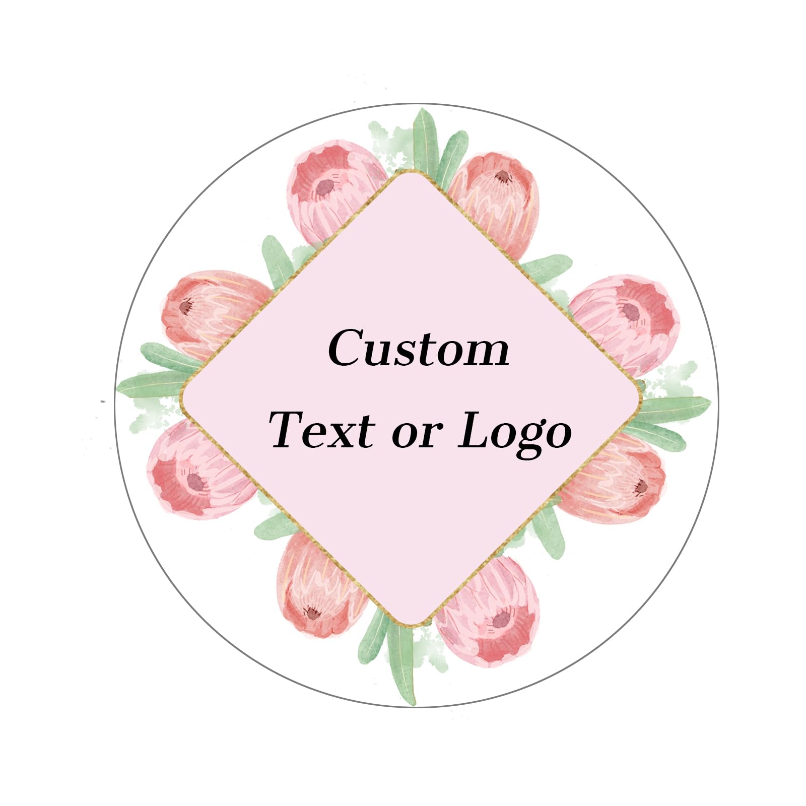 Amazon.com : Round Custom Stickers Labels 150pcs Personalized ...