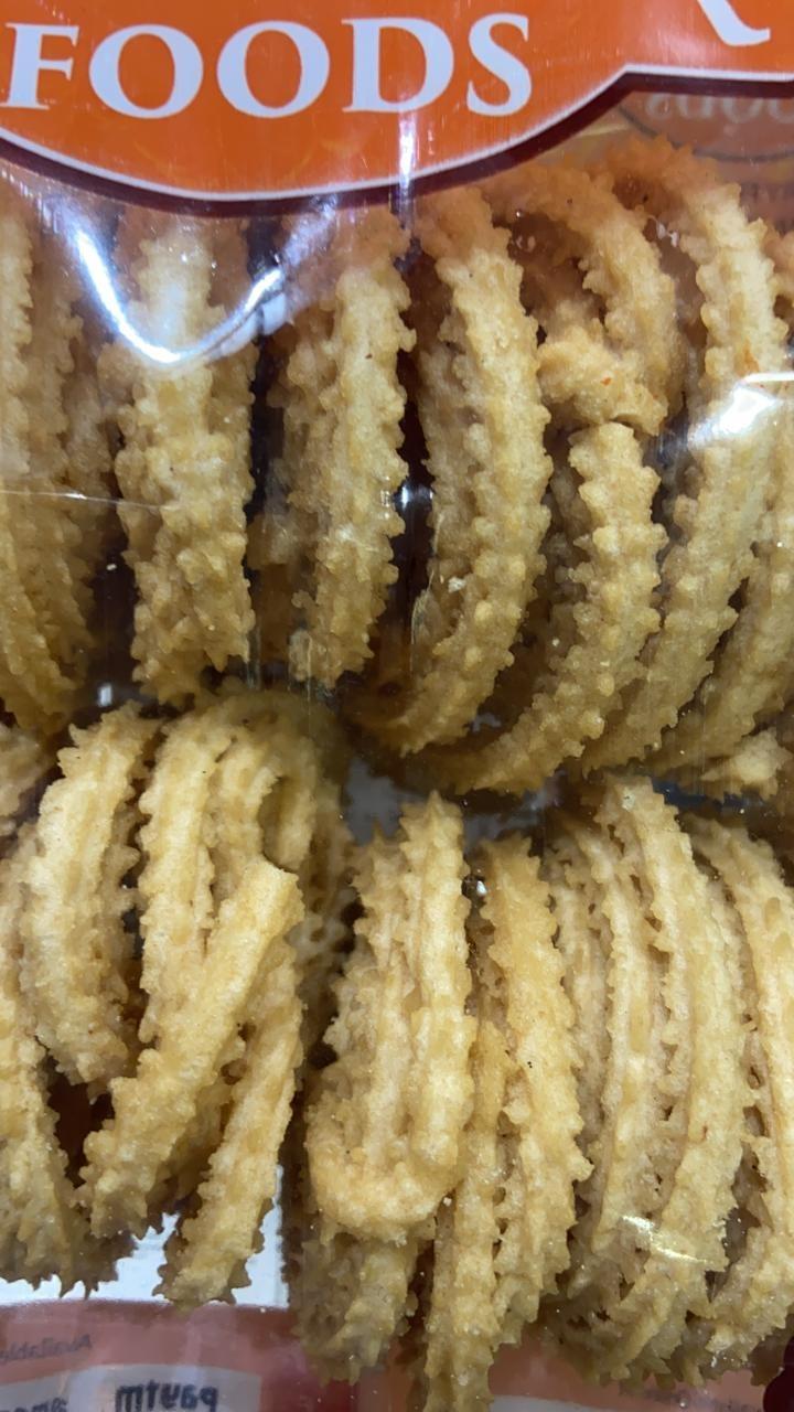 Mini Butter Chakli by LEMOR 100g x 2 Pack, Delicious Crunchy Murukku ...