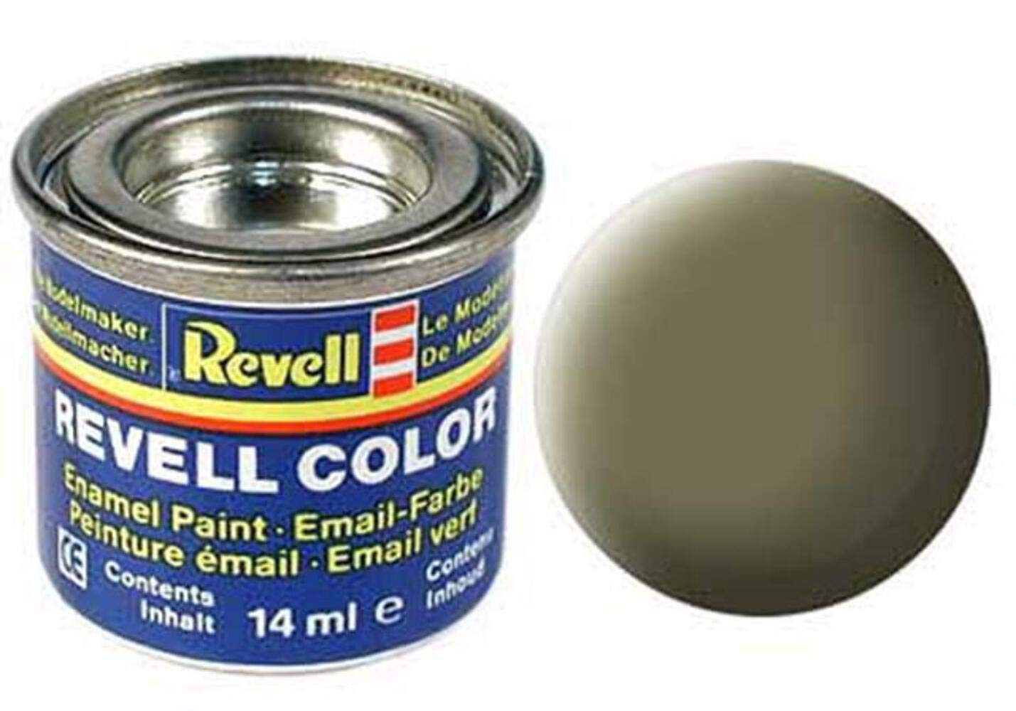 Amazon.com: Revell Enamels 14ml Light Olive Matt Paint : Arts, Crafts ...