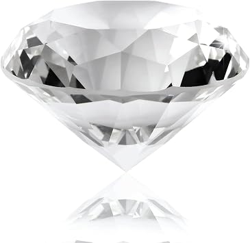 AKORD Big Crystal Clear Cut Glass Giant Diamond Wedding Gifts ...