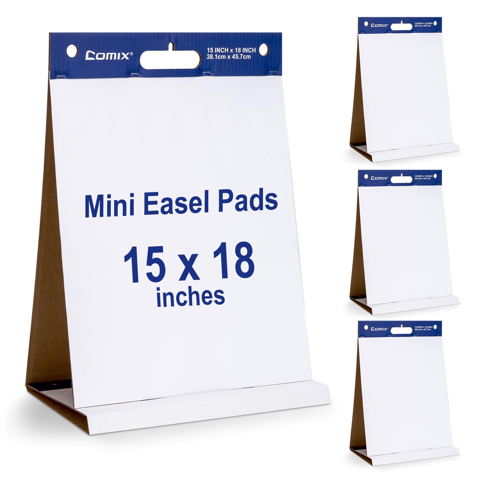 Snapklik.com : Sticky Portable Tabletop Easel Pads, 15 X 18 Inches Flip ...