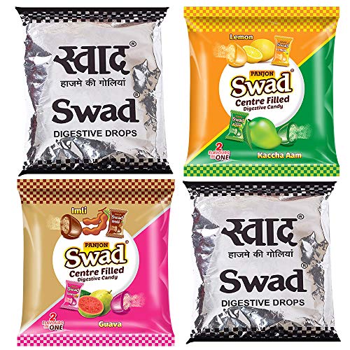 Swad Digasstive Assorted Candy 200 Toffee Pack Mixed Flavours Imli ...