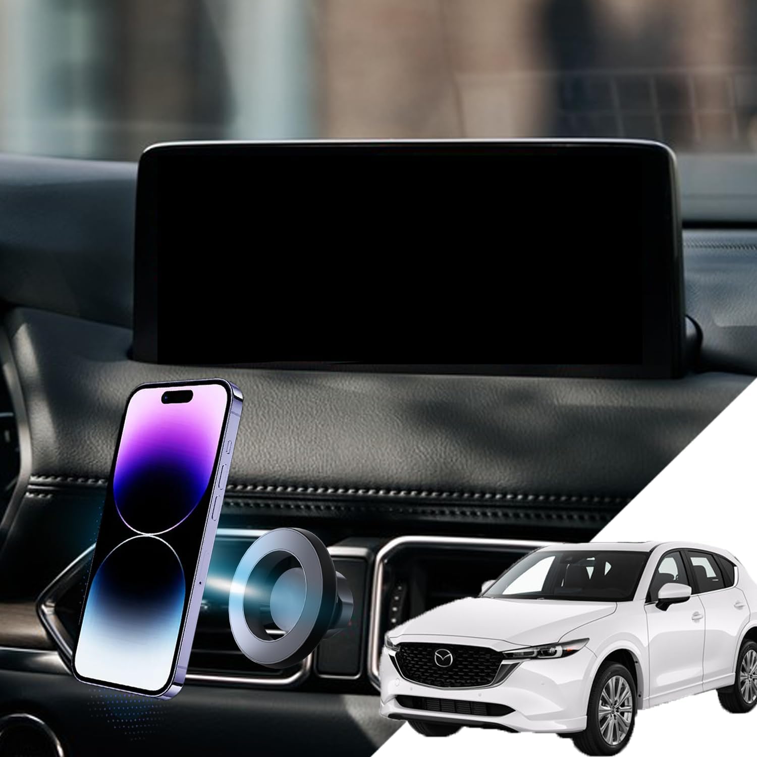 Amazon.com: BEHAVE Wireless Charging Mount for Mazda CX-5,Magnetic ...