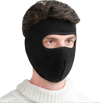 Amazon.com: xbuk Winter Fleece Ski Mask for Women，Balaclava Face Mask ...