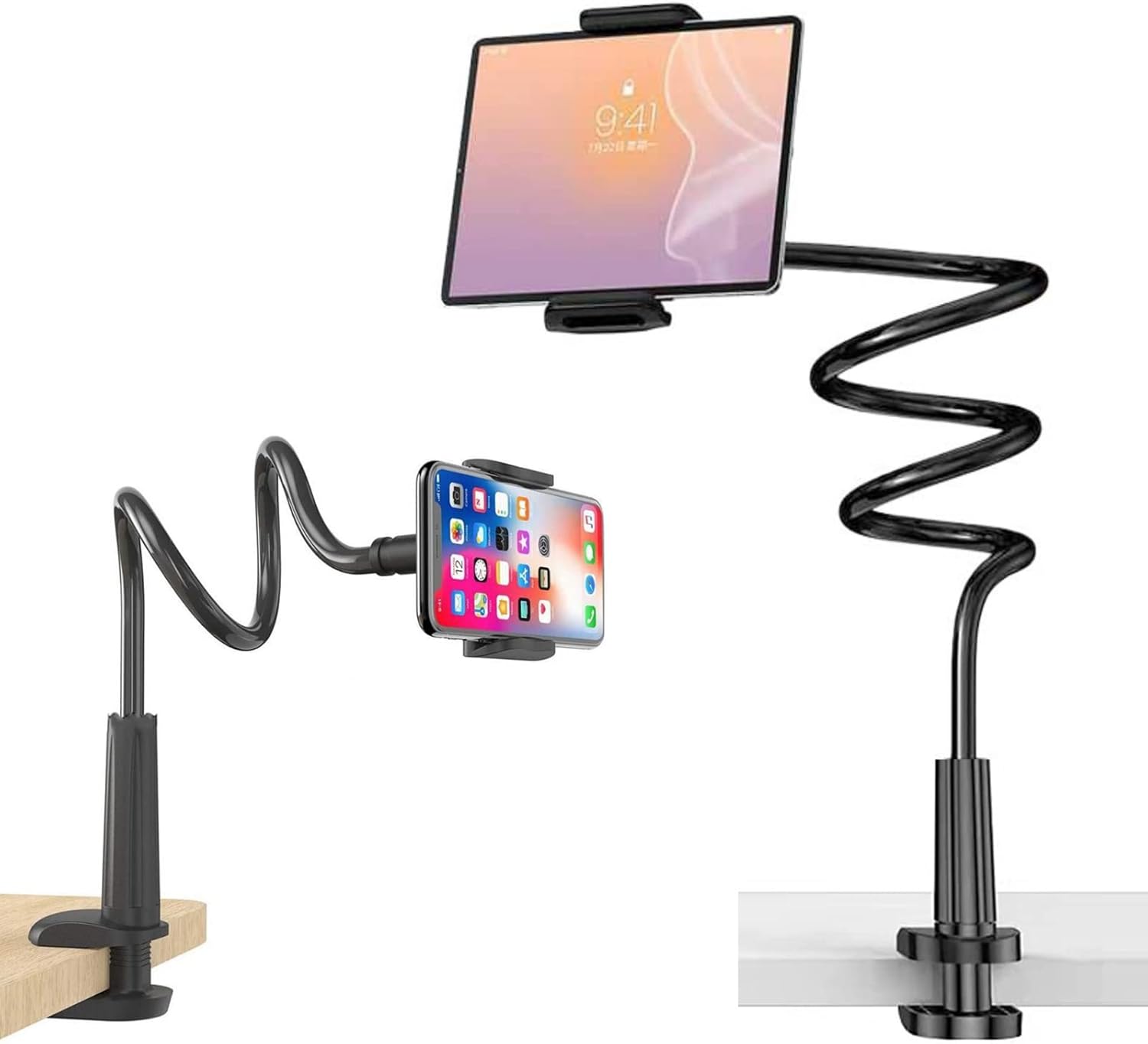 Dohldp Support Tablette avec Col de Cygne, Support Tablette pour Lit ...