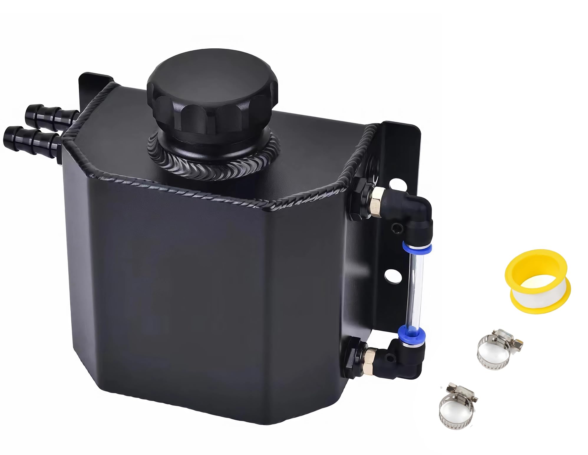 Amazon.com: Baieasy Coolant Overflow Tank, Aluminum Radiator Tank ...