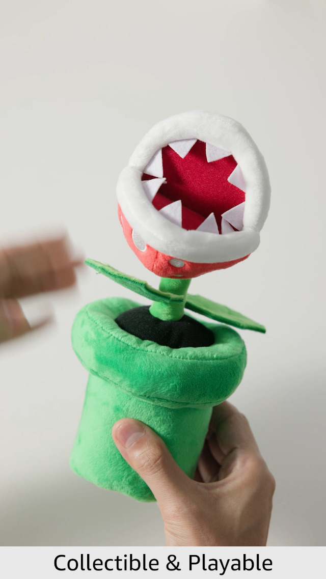 Mario Chomper Plant Plush