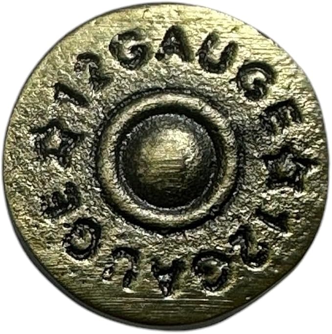 Amazon.com: 25 Antique Brass Shotgun Shell 12 Gauge Buckshot Upholstery ...