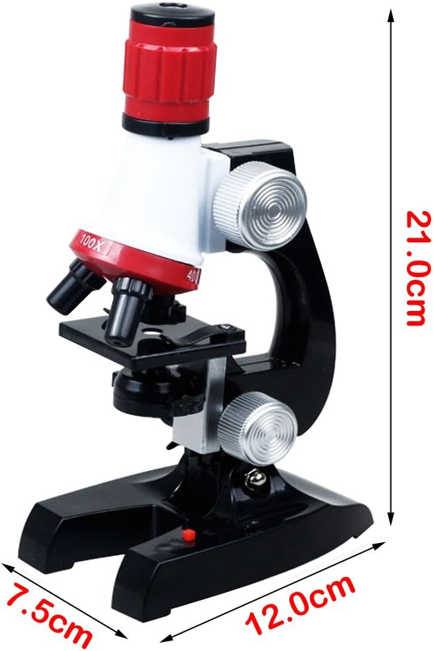 PHOEWON Microscope for Kids Education Science Toys 100x 400x 1200x ...