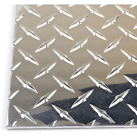 Amazon.com: Aluminum 3003-H22 Bright Finish Diamond Tread Plate - .045 ...