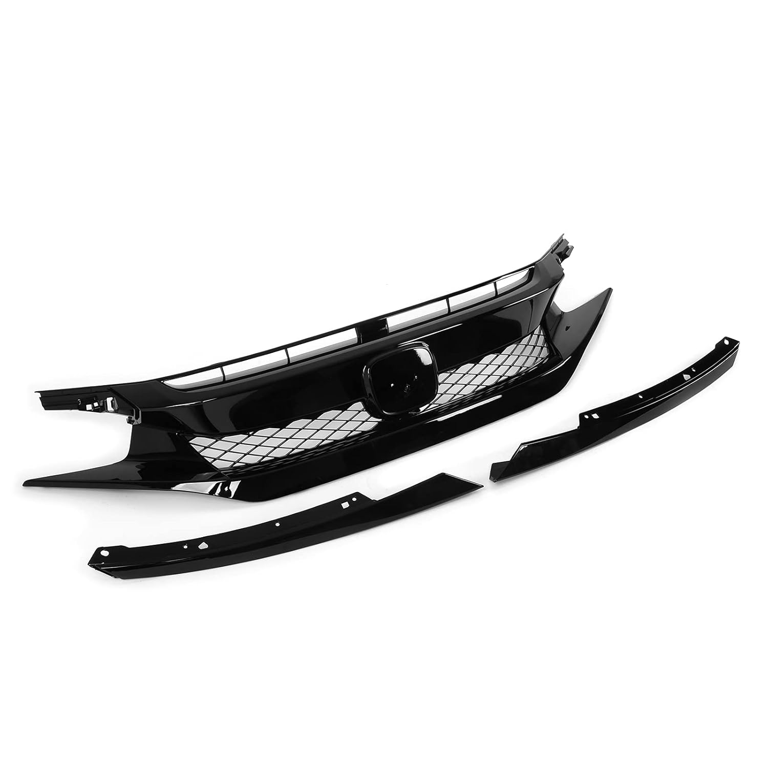 Front Grille, Headlight Eyelid Stylish Anti UV Replacement for 19‑21 ...