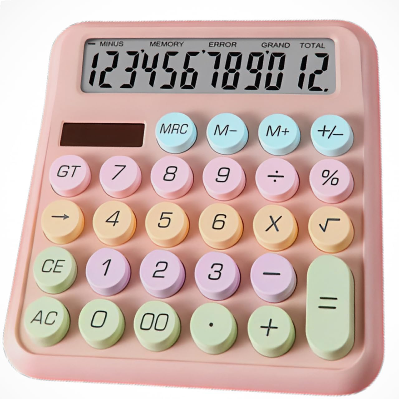 Amazon.com : Desktop Calculator Cute Candy Color - 12 Digit Standard ...