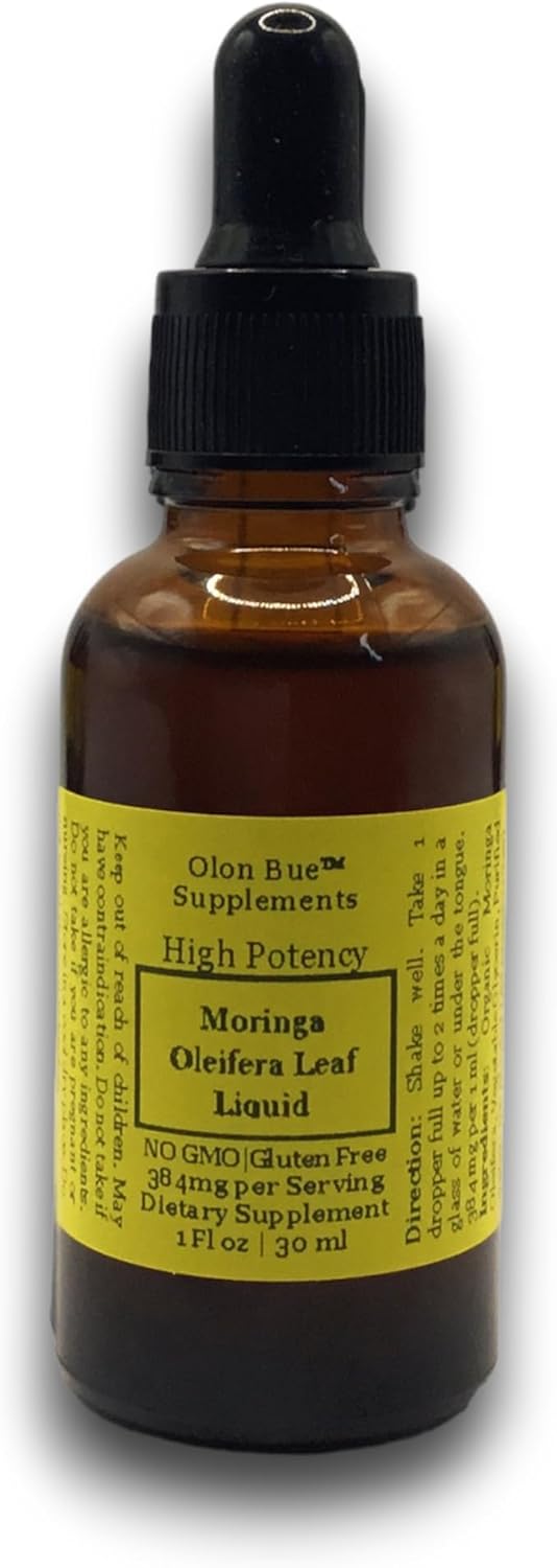 Amazon.com: Olon Bue Supplements Moringa Liquid Organic Extract ...