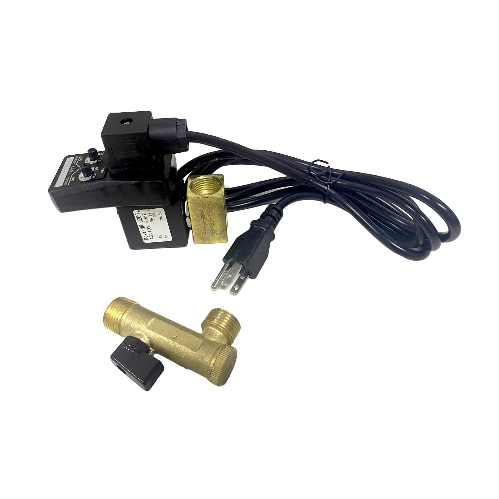 Electronic Auto Drain Valve G1/2" 1.6Mpa Automatic Drainer for Air tank ...